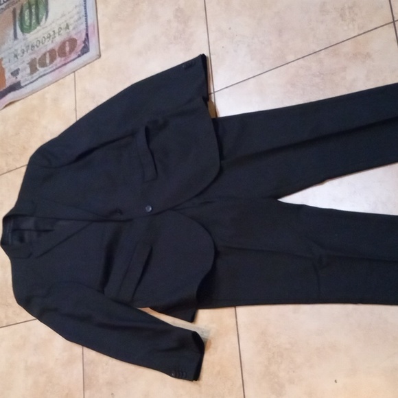 H&M | Suits & Blazers | Hm Black Pant Suit And Jacket | Poshmark